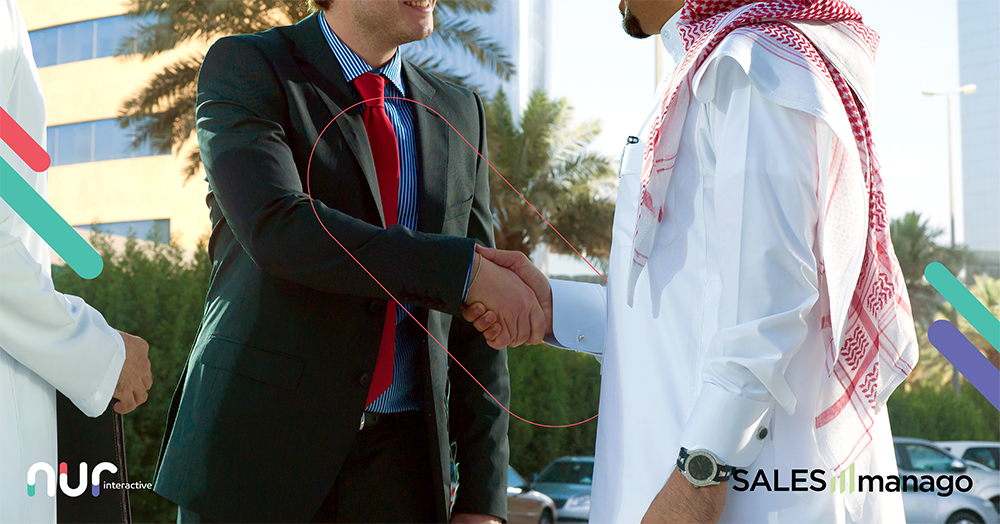 The diamond partnership with the global company SALESMANAGO specialized in developing the e ...